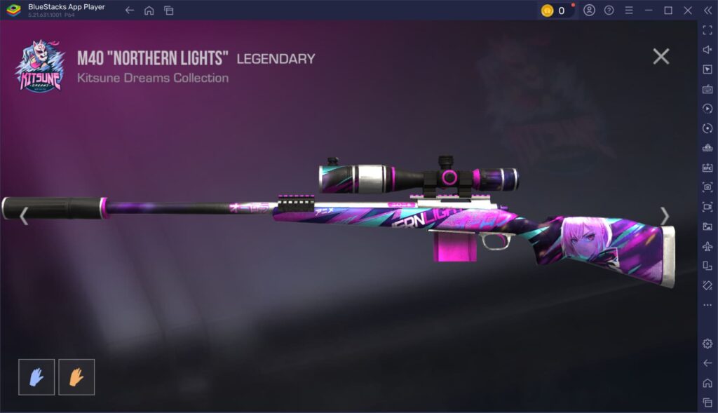 Обзор коллекции скинов Kitsune Dreams для Standoff 2 | BlueStacks