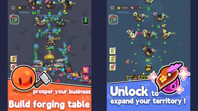 Cùng chơi Slime Weapon Master trên PC với BlueStacks