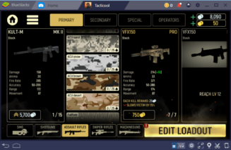 《Tacticool 》：終極武器指南 | BlueStacks