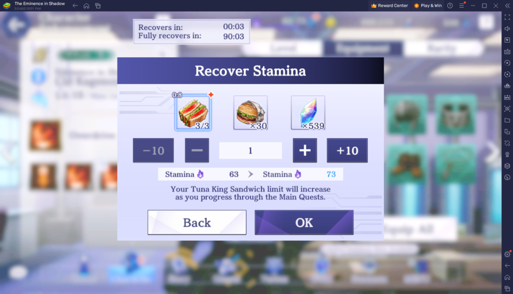 BlueStacks' Beginners Guide to Playing The Eminence in Shadow RPG