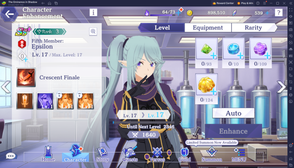 The Eminence in Shadow RPG - Character Tier List | BlueStacks