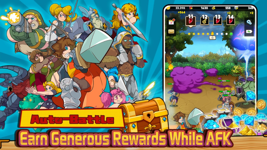 Tale of Sword – Idle RPG Open Beta Launches on Android | BlueStacks
