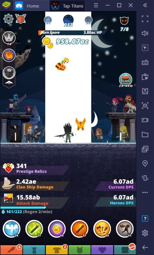 So erhöhst du deinen Schaden in Tap Titans 2 | BlueStacks