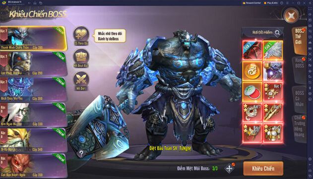 Chơi Tiên Vương 4D trên PC: Hướng dẫn săn boss | BlueStacks