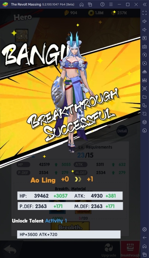 How To Raise Your Fighting Strength in The Revolt: Massing | BlueStacks