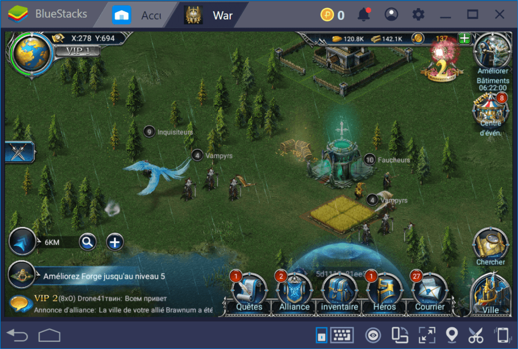 Guide sur les créatures de la carte du monde dans War and Magic Partie ...