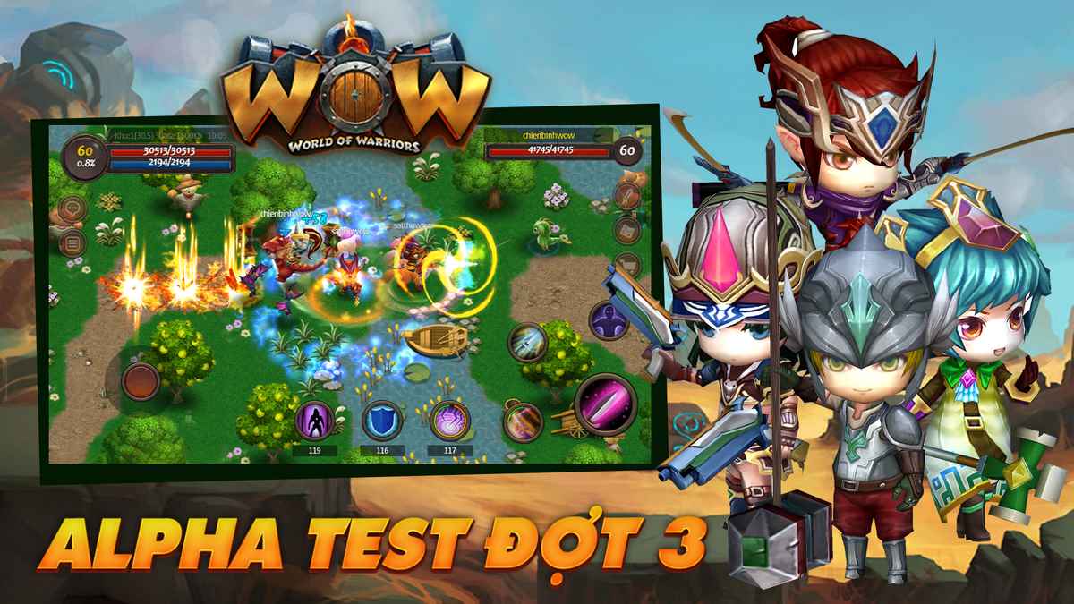 VTC Mobile chuẩn bị tung ra tựa game Việt WOWs: World Of Warriors ...